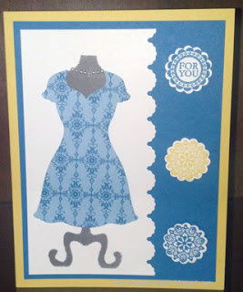 All About Dresses!!! - Creative Stamping With Margaret