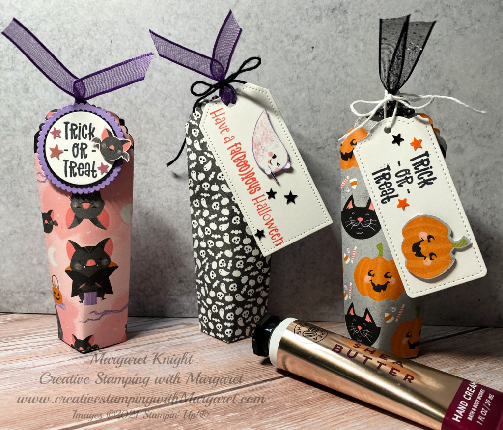 "Cute Halloween" Hand Lotion Package - Creative Stamping With Margaret