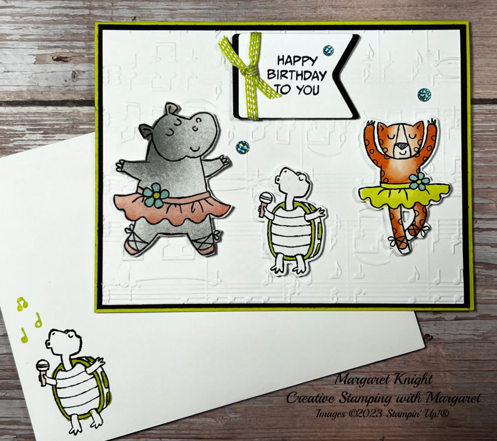 It's a Zany Zoo Birthday - Creative Stamping With Margaret